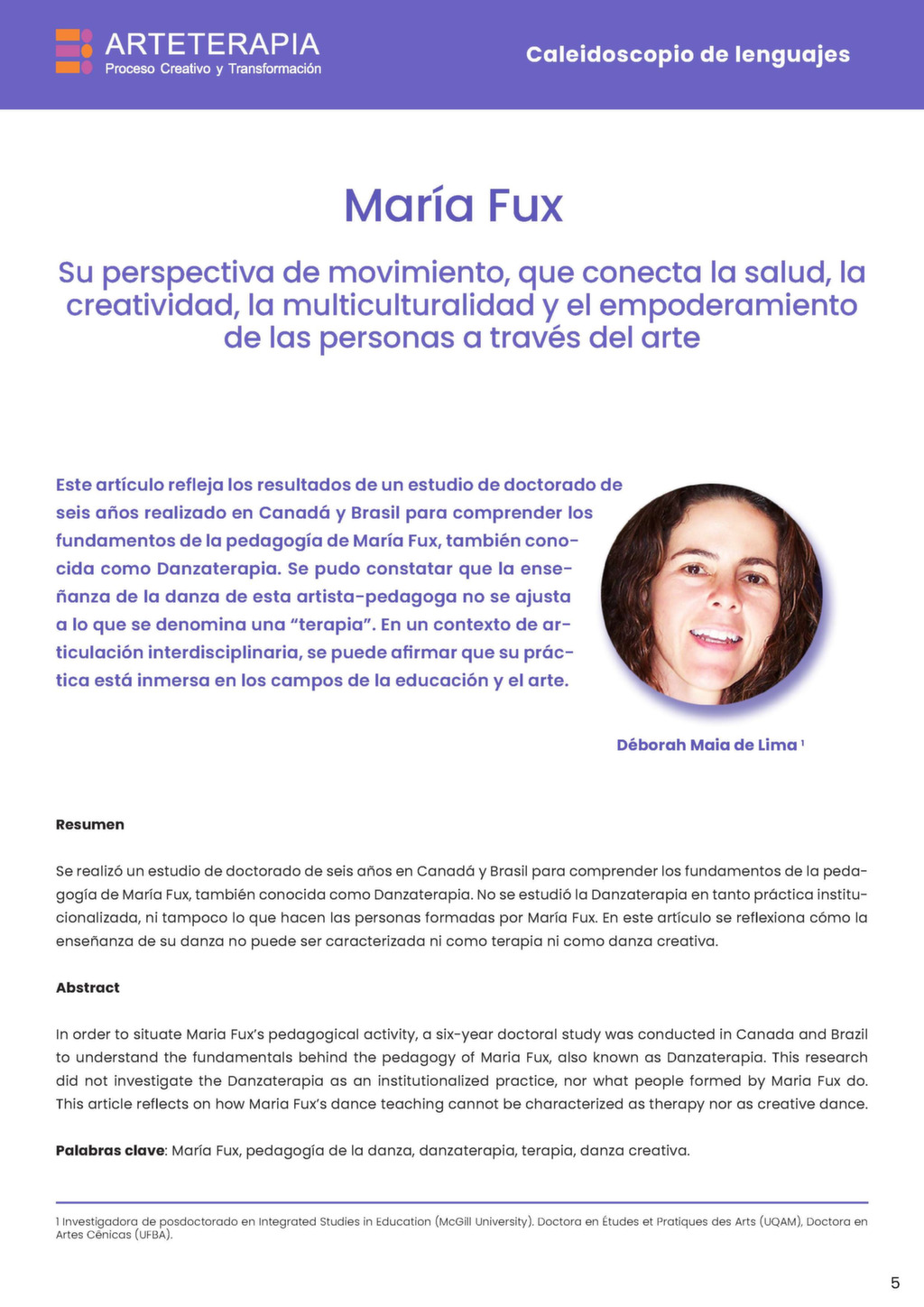 Arteterapia revista | Arteterapia. Proceso Creativo y Transformación